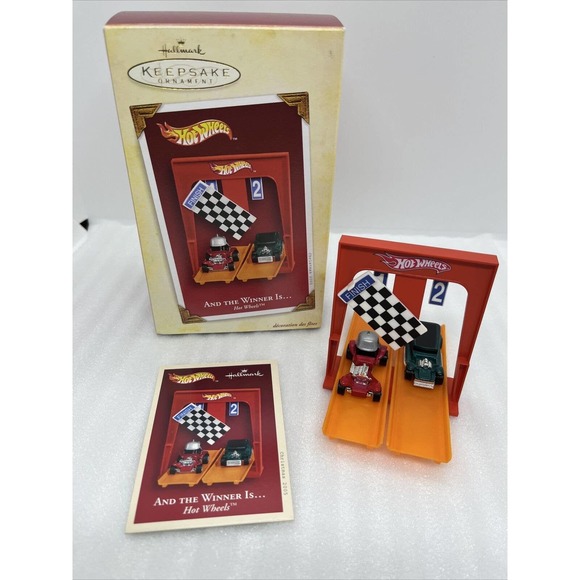 Hallmark | Holiday | 205 Hot Wheels Hallmark Ornament And The Winner Is ...